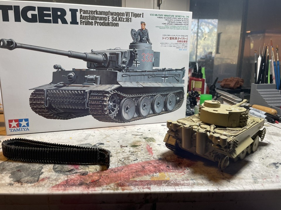 Tamiya America Inc 1/35 Tiger I Early TAM35216 Plastic Models Armor ...