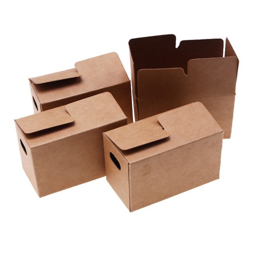 10Pcs/Set Mini Carton Express Box Dollhouse Miniature Decor Toy Doll ...
