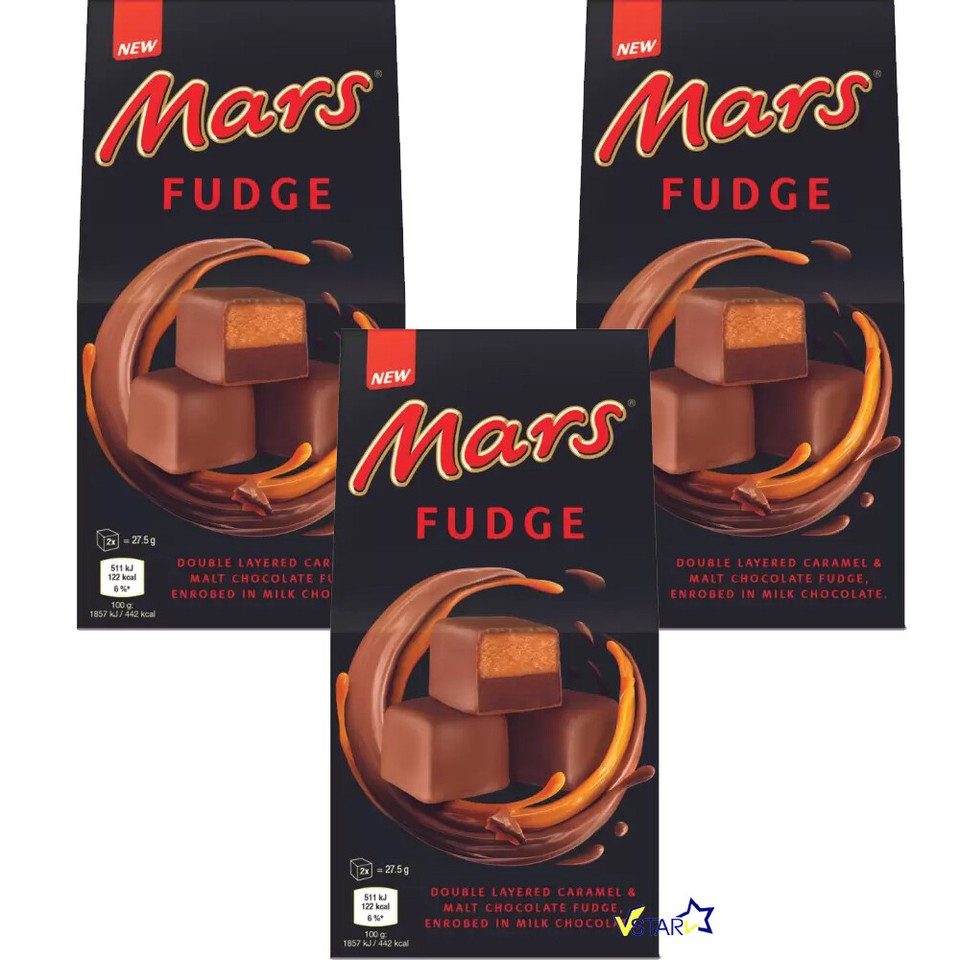 Galaxy Fudge, Bounty Fudge, Mars Fudge Gift Box 110g perfect Gift | eBay UK