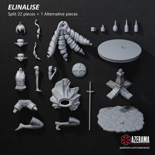 Elinalise Dragonroad Figure / Statue various sizes | eBay
