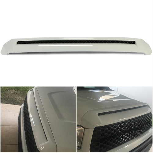 Front Hood Bulge Scoop Molding Grille For 2014-21 Toyota Tundra Super ...