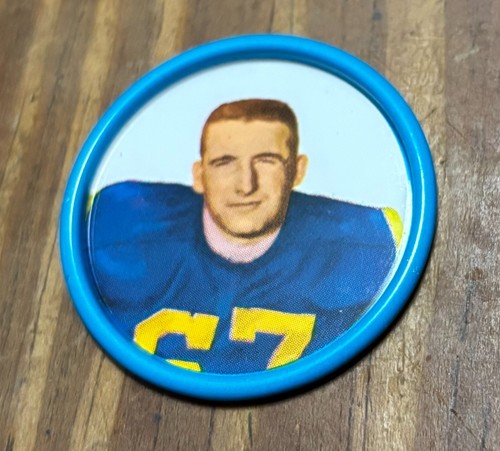 1962 Salada Coins #138 Roger Ellis Titans NY Jets Linebacker NFL ...