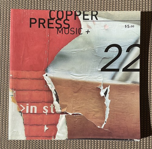2004 COPPER PRESS Magazine #22: Mclusky, Joanna Newsom + Cover by ...