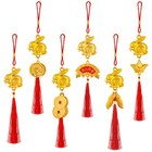 6pcs Multi-function New Year Gift Rabbit Charm Decor Chinese New Year ...