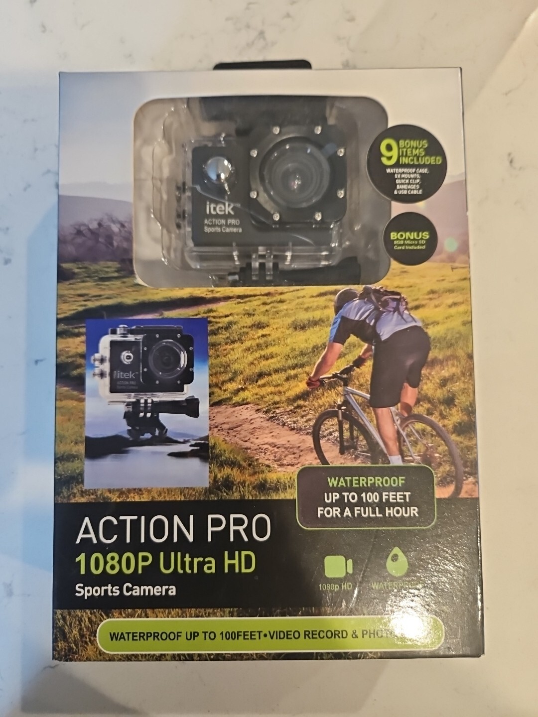 ITEK Action Pro 1080p Ultra HD Sports Camera waterproof | eBay