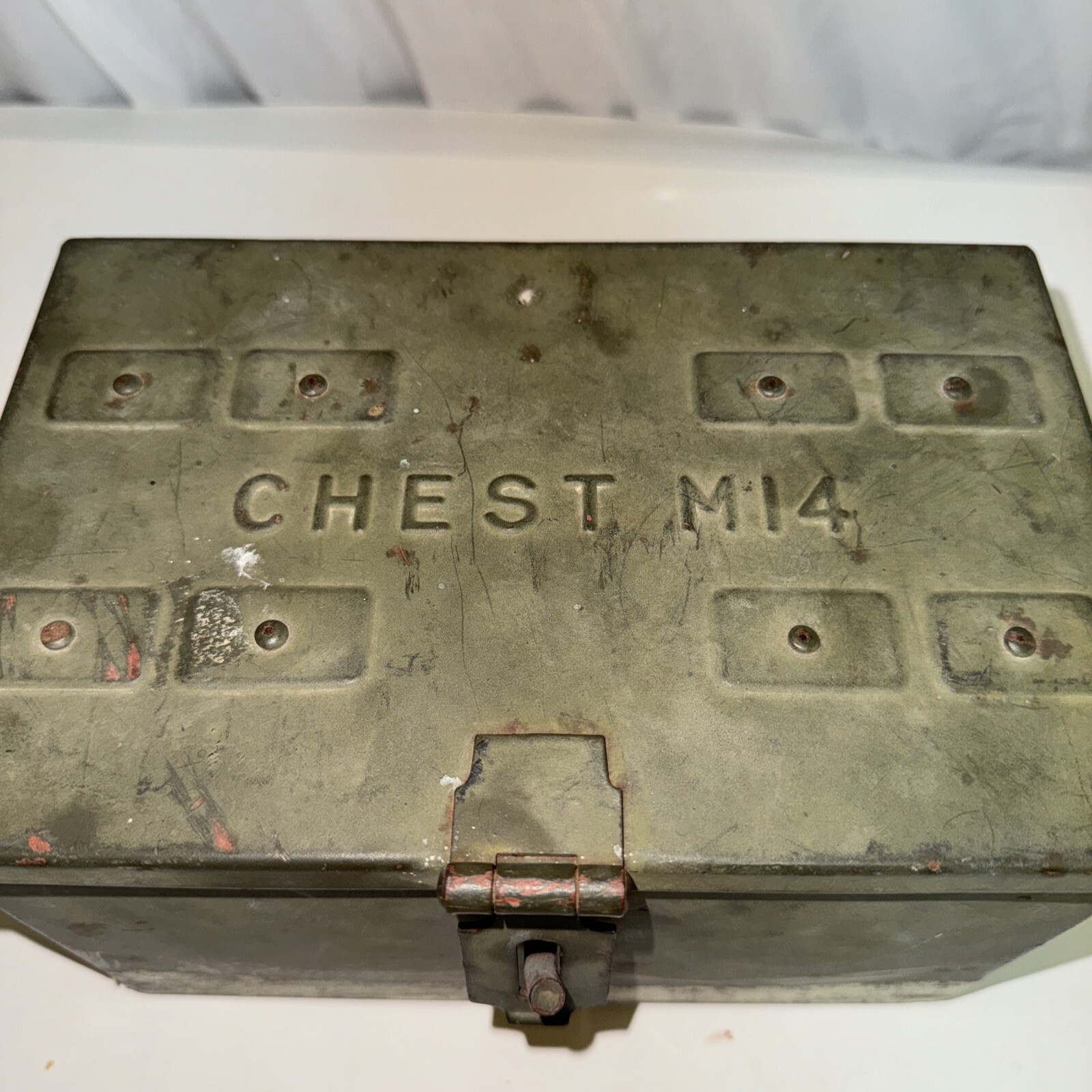 Vintage WWII Ammo Box / Chest Extremely RARE. | eBay