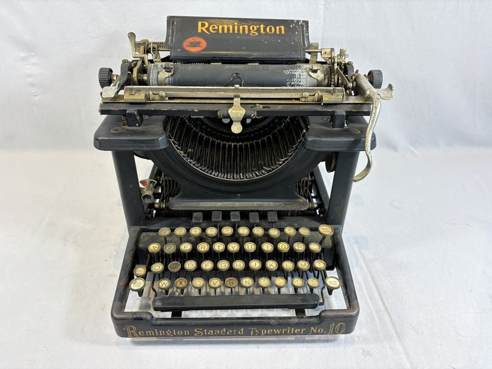 Machine To Typewriter Remington 10 Character, Italic, Year 1912 ...