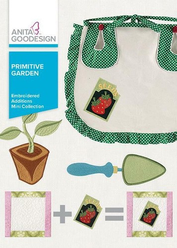 Primitive Garden Anita Goodesign Embroidery Machine Designs CD | eBay