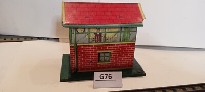 Brimtoy - 1920s . Mini tinplate Signal Box . My Ref. (G76) | eBay Australia