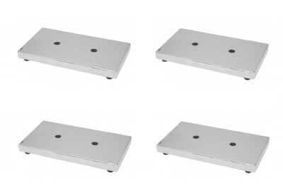 Feet Plinth Leg Sofa Bed Bedroom Cupboard Cabinets Furniture Chrome ...