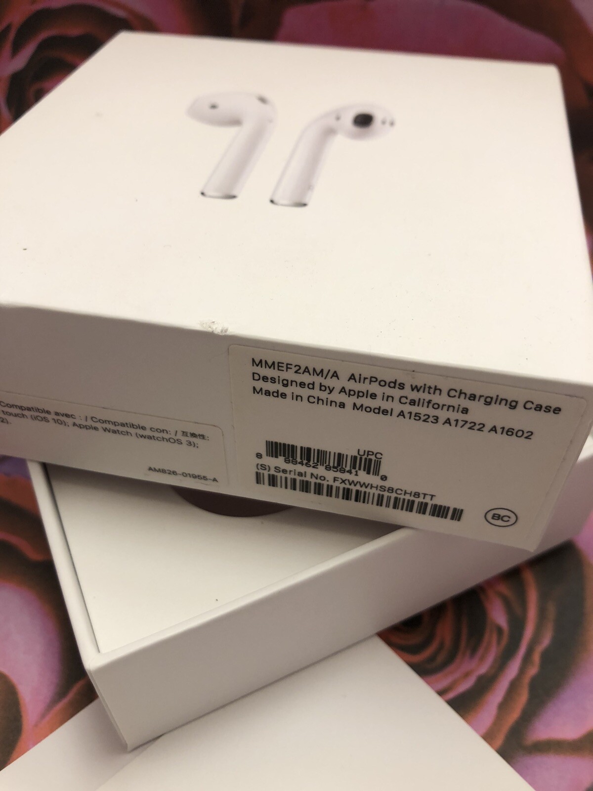 Apple AirPod Empty Case Box White Used With Insert Used | eBay