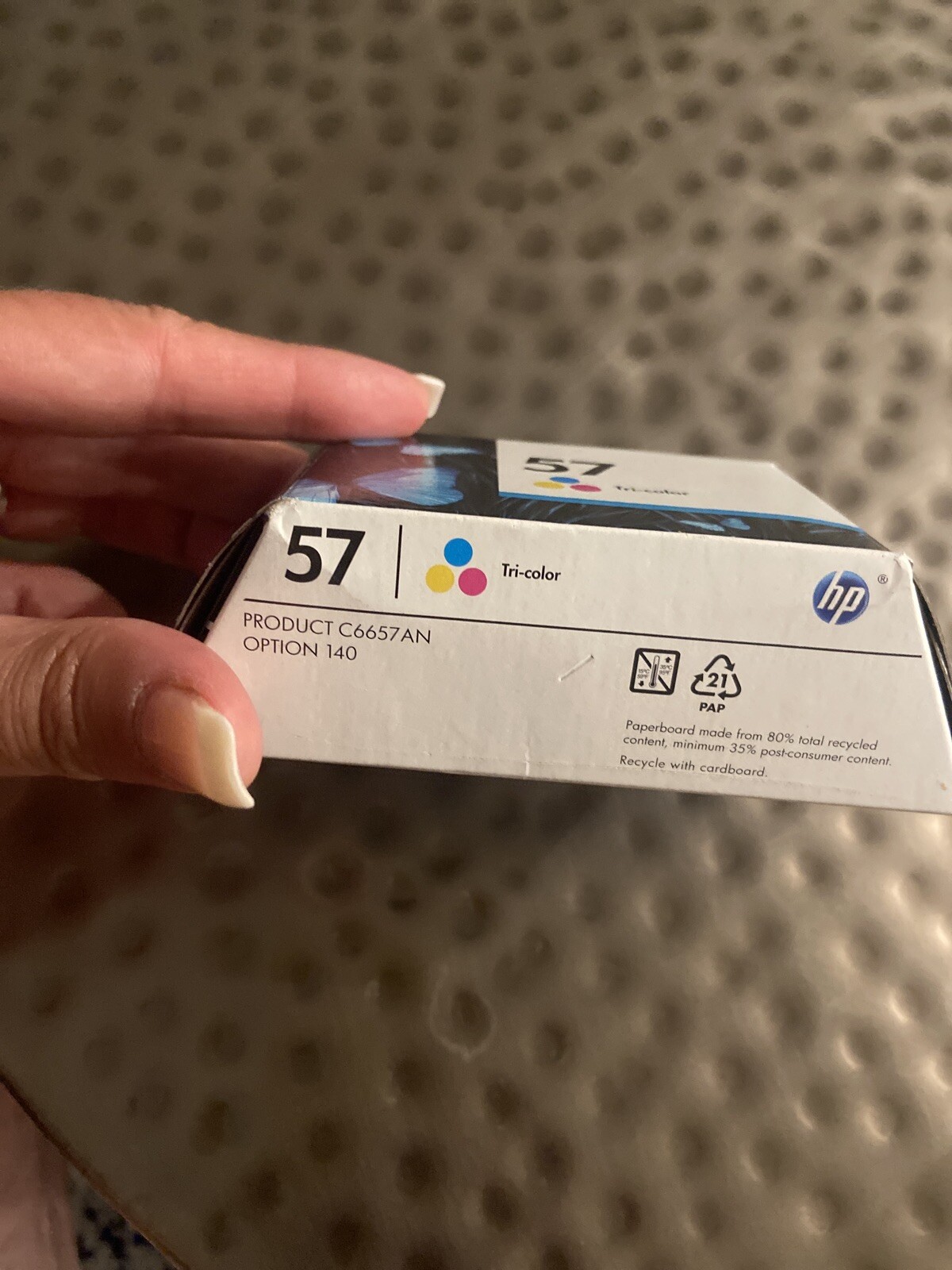 New Original HP 57 Tri-Color Ink Cartridge C6657AN for DeskJet ...
