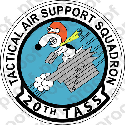 STICKER USAF UNIT 20th TASS B | eBay