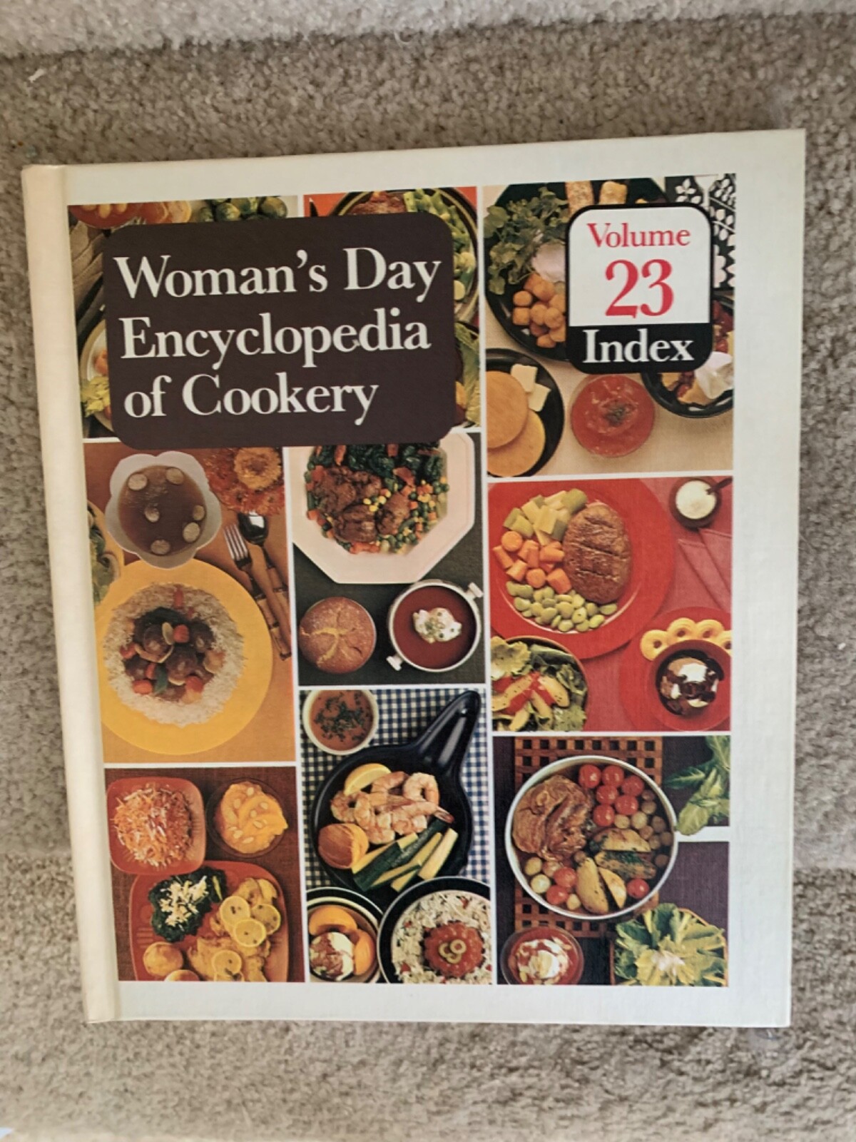 Vintage 1979 Woman’s Day Encyclopedia Cookery Volume 23 Index Cookbook ...