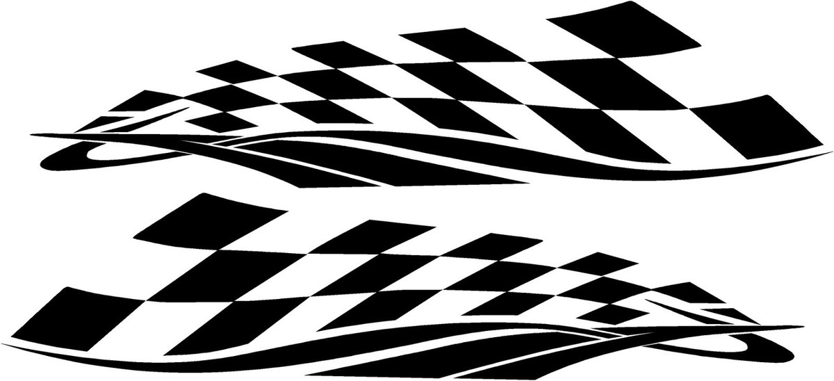 Racing Stripes Flag