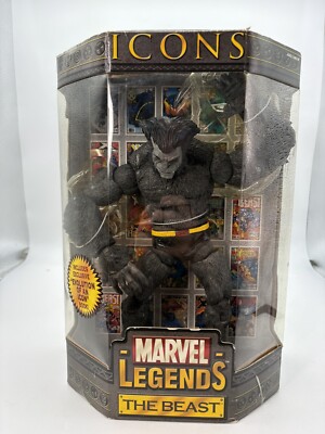 Marvel Legends Icons Gray Beast 12" Collector's Edition Toy Biz 2006 ...
