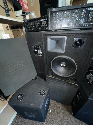 SoundTech 220W CX3 3-Way Crossover Speakers (2 Speakers) with 1 FREE ...