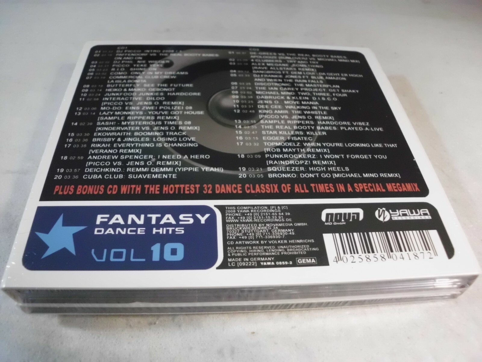 Fantasy dance hits vol.10 von Various Artists (CD, 2008) online kaufen ...