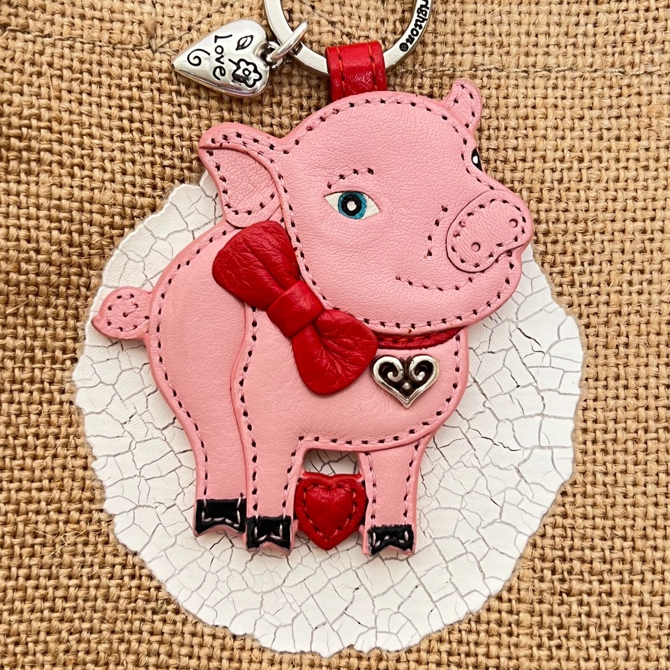 BRIGHTON Leather Handbag Charms Fobs Key Chains NWT $45-50 | eBay