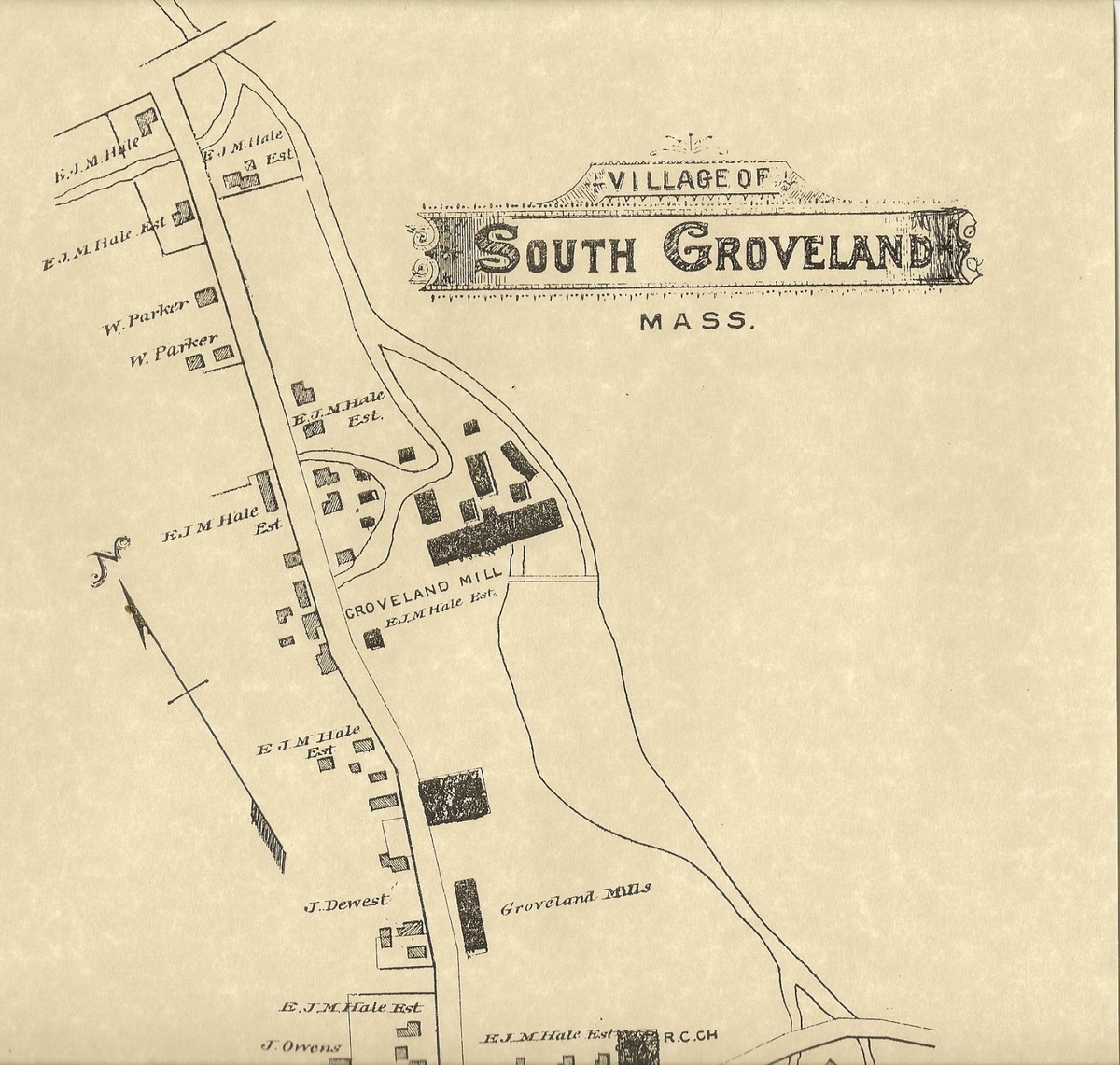 Groveland Ma Map