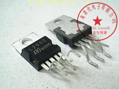 1PCS L200CV L200C IC ST TO-220 ADJUSTABLE VOLTAGE AND CURRENT REGULATOR ...