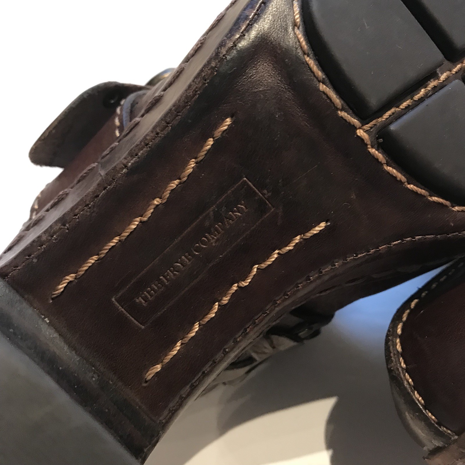 Frye Women's Candice Woven Clog Brown Leather Belted Buckle Studs Size ...