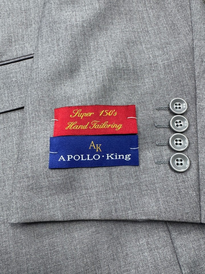Apollo King Suit Men 52R Blazer Jacket 46x36 Trouser Pants Career ...