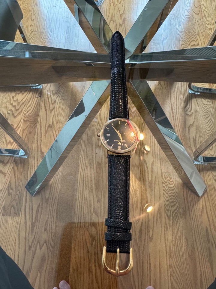 LUCIEN PICCARD-MEN'S 14K GOLD DIAMOND CALENDER WATCH-BRAND NEW | eBay