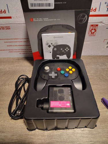 Hyperkin Admiral Premium BT Wireless Controller for N64 Nintendo 64 ...