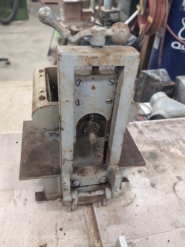 M & M Moulder Planer Perkins Machine bench top collectible wood molding ...