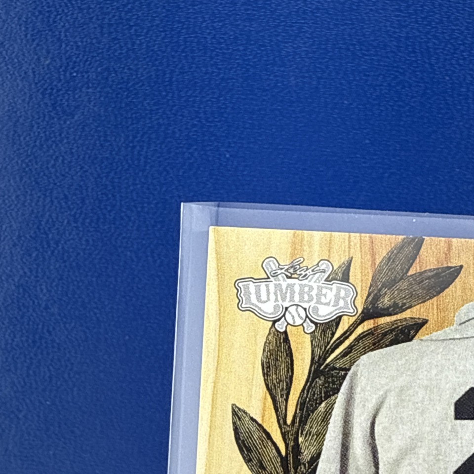 2025 Leaf Lumber Ty Cobb ALL-TIME ENSHRINED Game Used Bat Pieces Relic ...