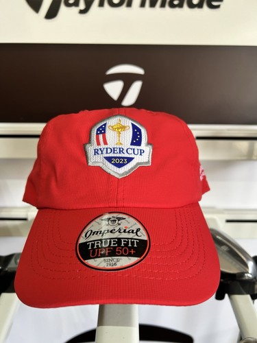 Ryder Cup 2023 Hat Cap Imperial Red Marco Simone Golf Club Rome Italy ...