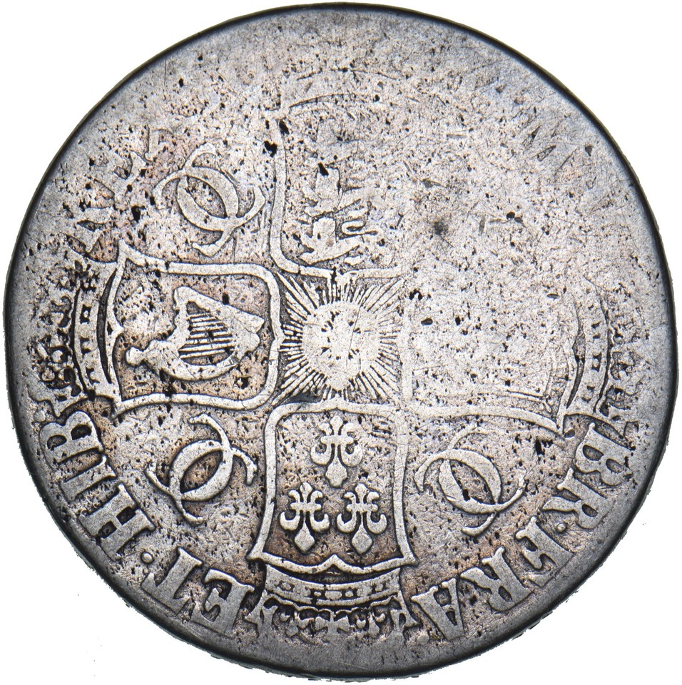 1664 Crown - Charles II British Silver Coin | eBay UK