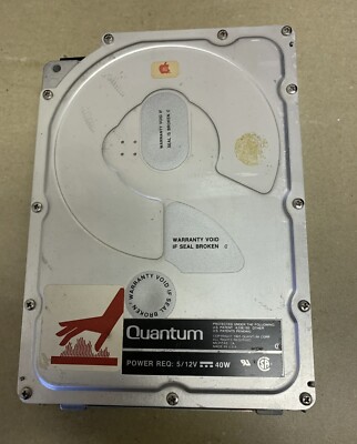 Hard Drive Quantum Q250 SCSI Apple 40MB 50-pin 76-45004 Vintage Disk 5. ...
