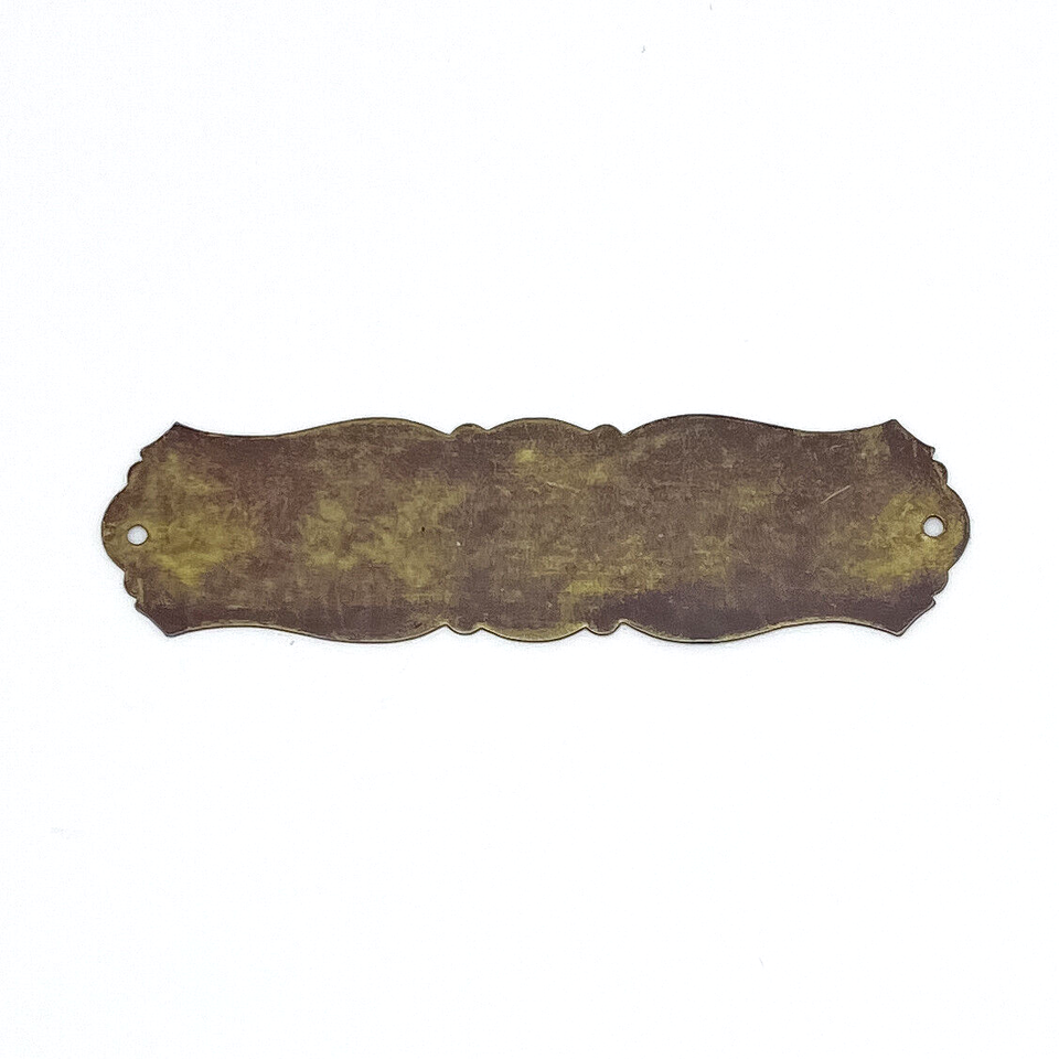 Antique Emerson Brantingham Carriage Works Buggy Emblem Tag Maker Plate ...