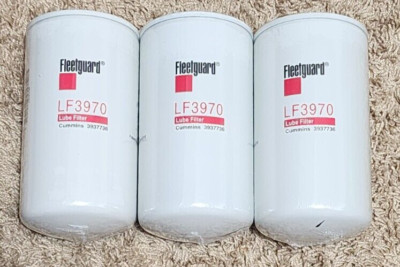 Fleetguard LF3970 Oil Filter Cummins Ford Freightliner Kenworth (Pack ...