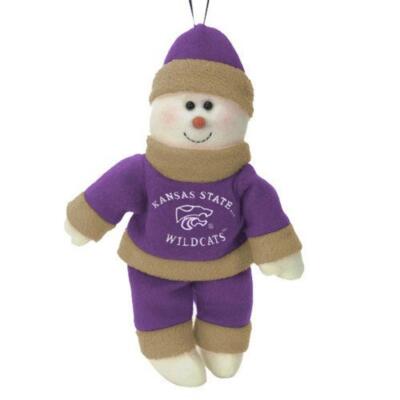 Kansas State Wildcats 10 Inch Snowflake Friend Plush Snowman [NEW ...