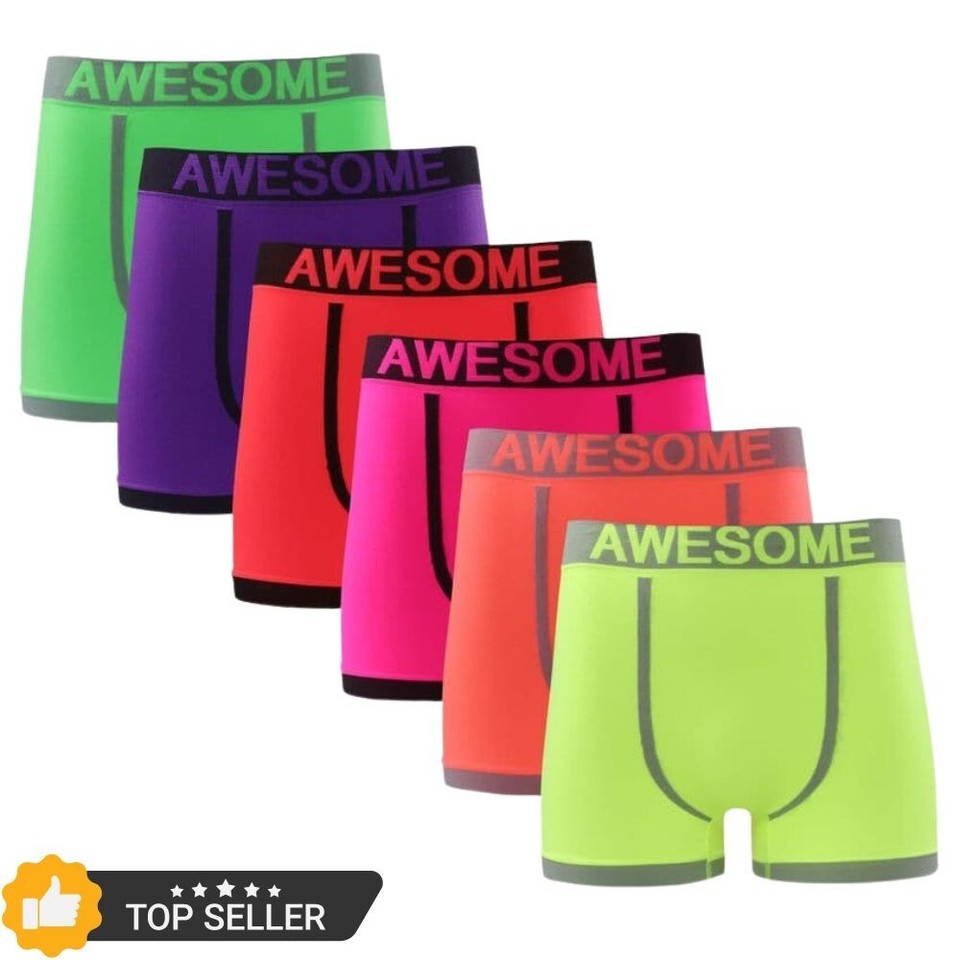 12, 6 & 3 Pack Mens Boxer Shorts Multipack Underwear Trunks Cotton ...