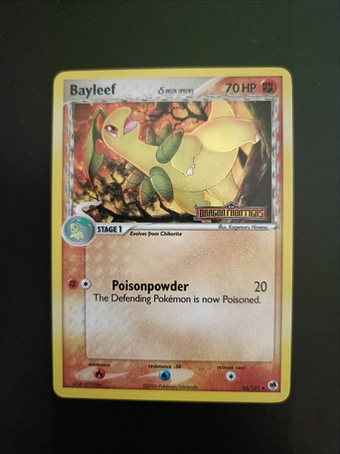 Pokémon Rara Holo Foil Ita Ex Île Des Dragons Bayleef 26/101 Eng | eBay
