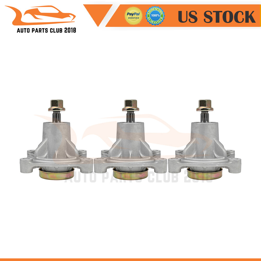 3 PK FOR HUSTLER MOWER BLADE DECK SPINDLE ASSEMBLY 604214 RAPTOR | eBay
