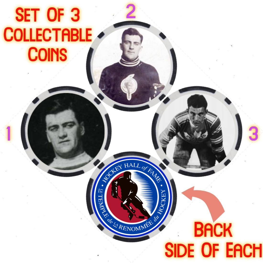 GEORGE MCNAMARA - HOCKEY HALL OF FAME - COLLECTABLE COIN SET | eBay