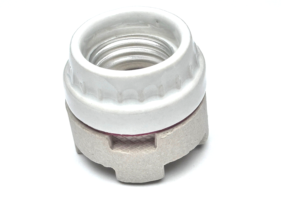 10 Pack - Eaton 2-Piece Ring Porcelain Sign Lamp Holder Medium E26 ...