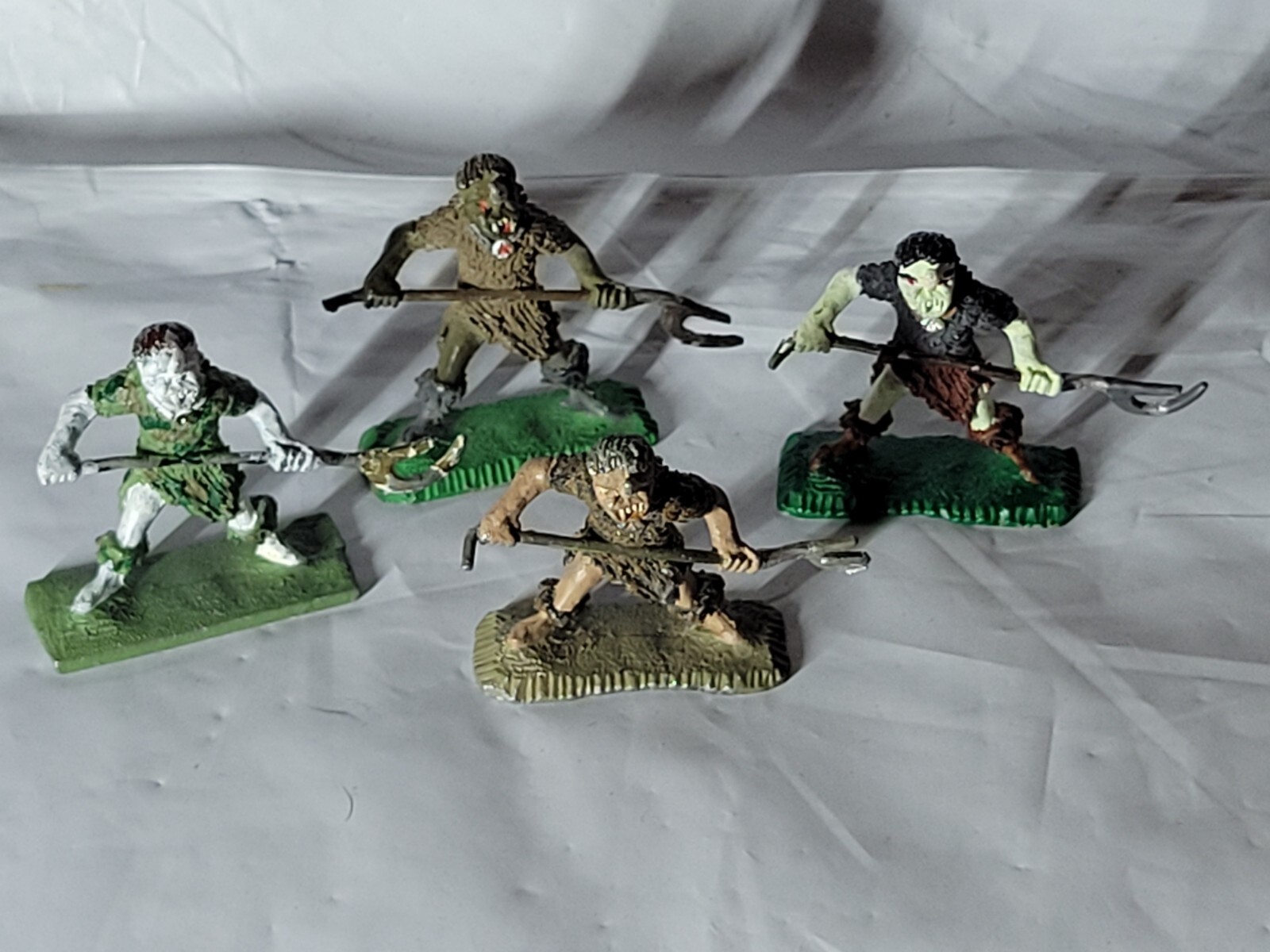 Heritage Metal Miniatures Fantasy 1325 Japanese Ogres (Set of 4) D&D ...