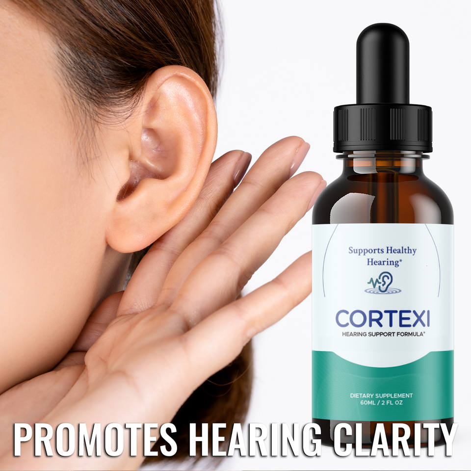 Cortexi, Cortexi Drops for Ear Health, Hearing Support, Healthy Eardrum ...