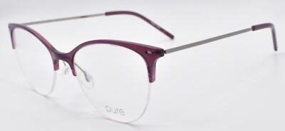 Airlock Pure 3006 505 Women's Eyeglasses Frames Half-rim 52-19-145 Plum ...