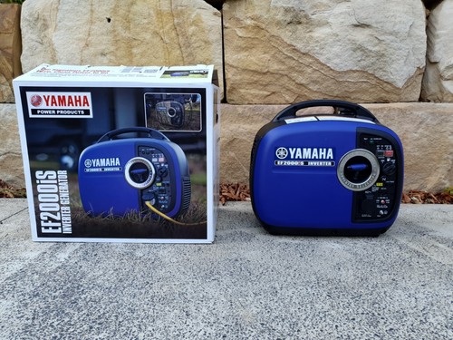 Yamaha EF2000iS 2000W Inverter Generator. AS NEW in Box. 765053843775 ...