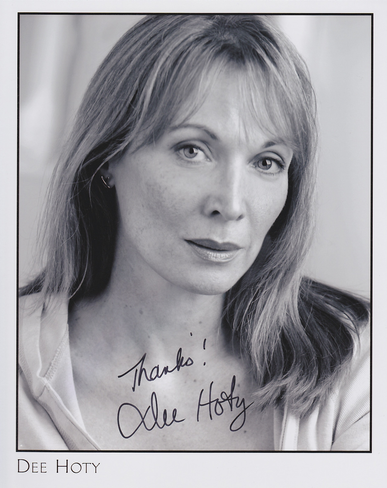 DEE HOTY HAND SIGNED PUBLICITY PHOTO JSA COA BROADWAY MUSICAL THEATRE ...