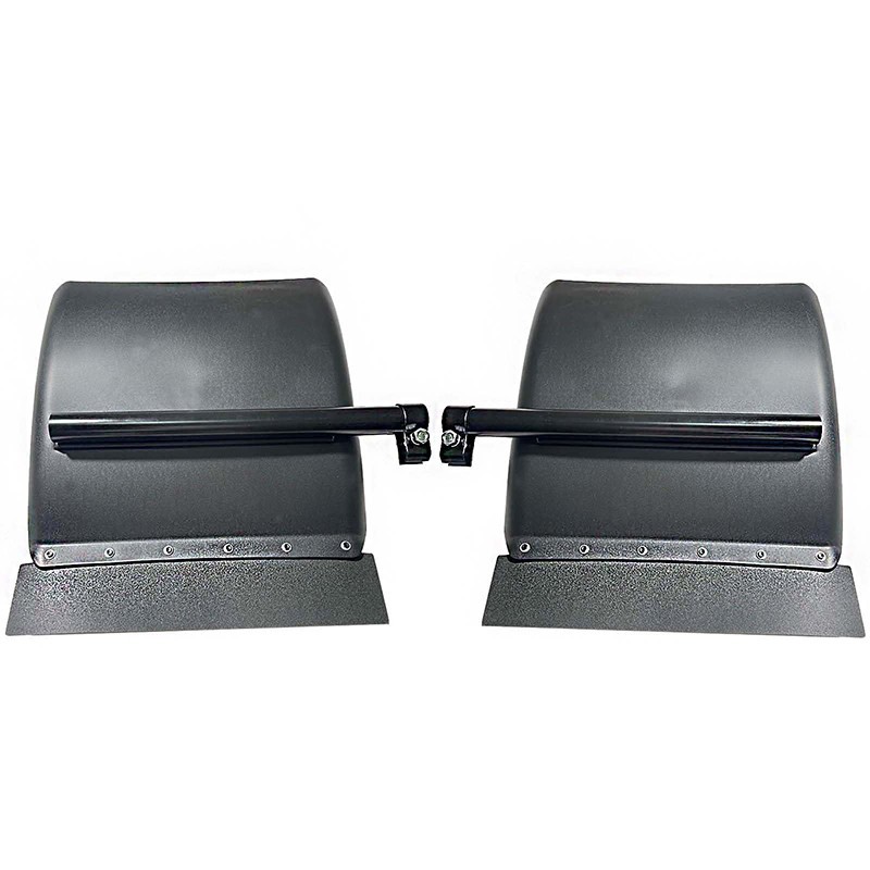 Poly Quarter Fenders for Semi Trucks 24"x24" Mud Flap Hangers Mounting ...