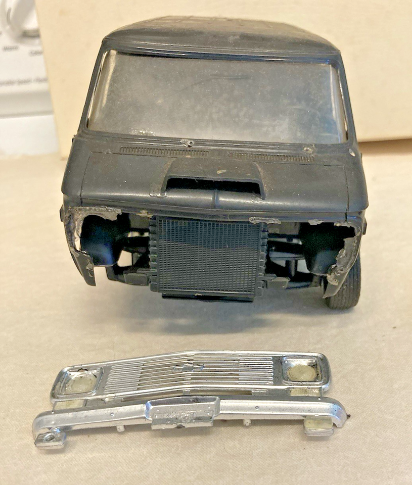 Vintage Monogram Chevy Street Van 1/24 Built/Unpainted Rebuilder | eBay
