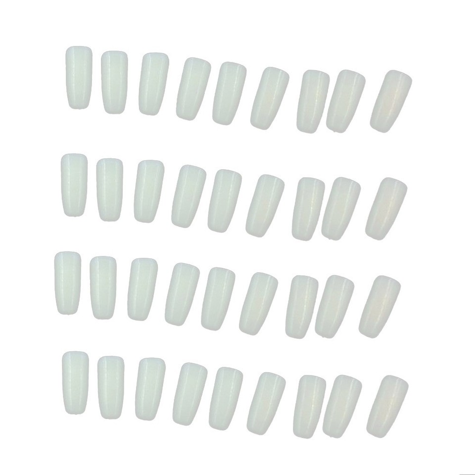 400 Pcs False Nail Tips Nail Art Practice Piece for Manicure Supplies ...